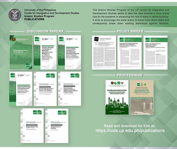 UP IIS – UP CIDS Publications – Institute of Islamic Studies ...